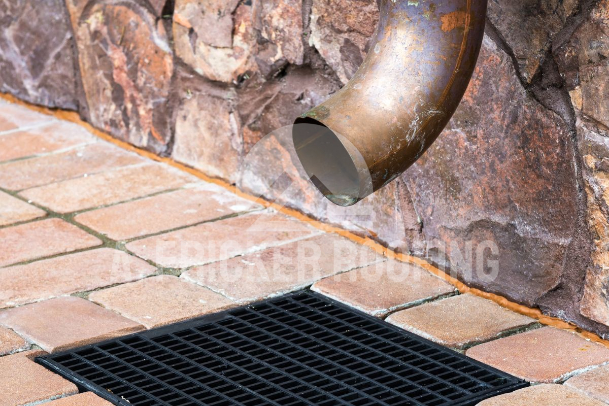 Role of Downspouts In Roof Water Drainage (Size And Spacing)