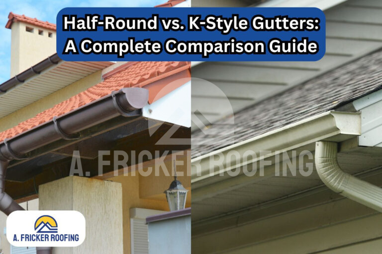 Half Round vs. K-Style Gutters: A Complete Comparison Guide
