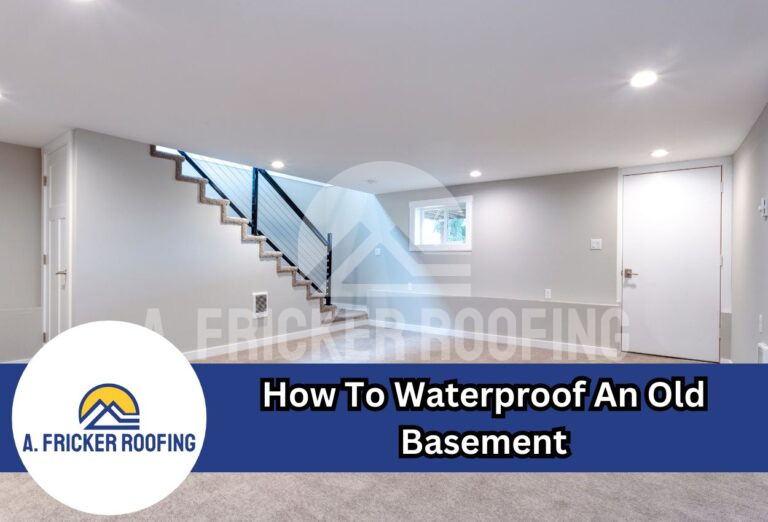 How To Waterproof An Old Basement